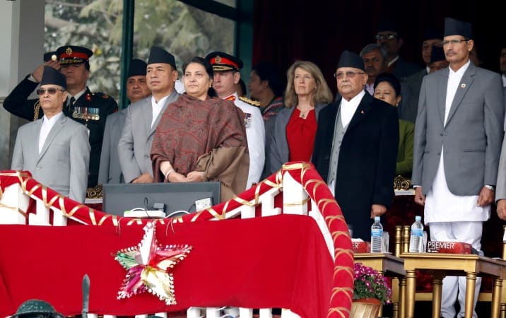 महाशिवरात्रि तथा सेना दिवस–टुँडिखेलमा बढाइँ : समारोहमा राष्ट्रपति सरिक ...