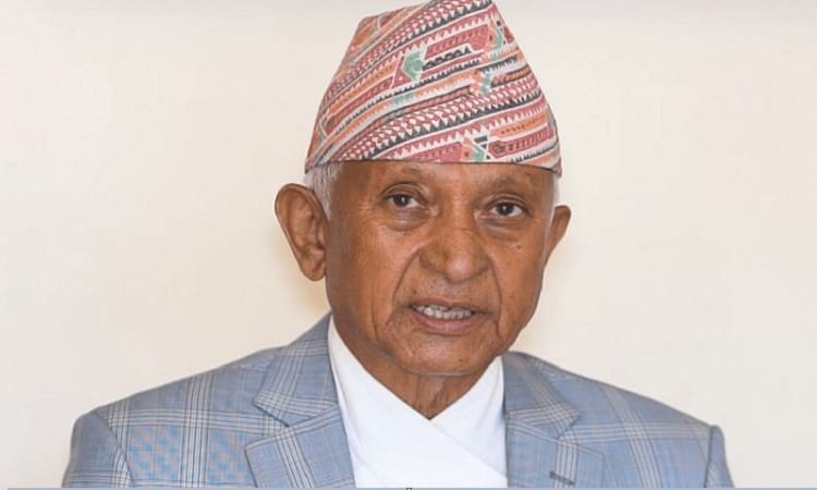 वैदिक नेपाल निर्माणमा लाग्नुभएका पूर्वमन्त्री बाँस्कोटा सम्मानित ...